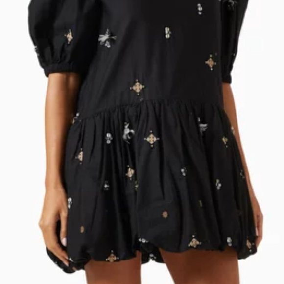 Sea New York | Dresses | Sea Maja Embroidered Bubble Minidress | Poshmark